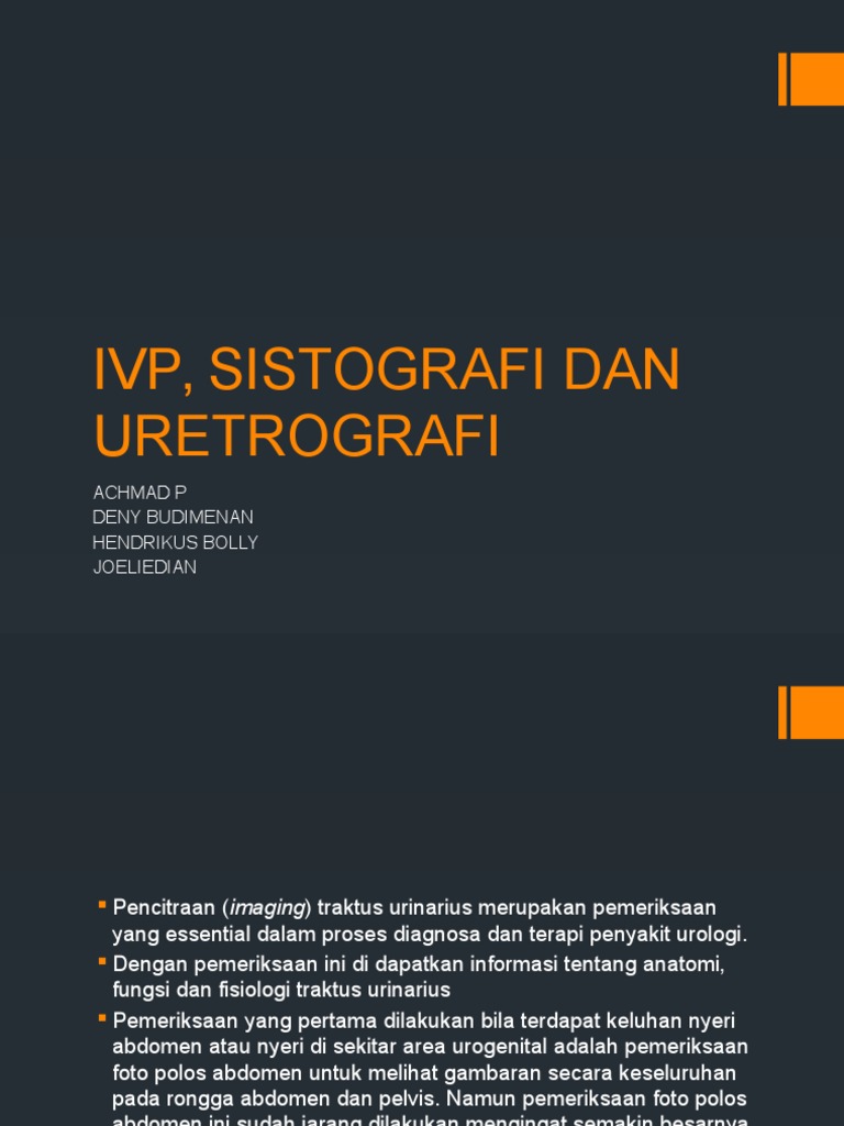 Teknik Uretrografi dan Sistografi Urologi | PDF | Sains & Matematika