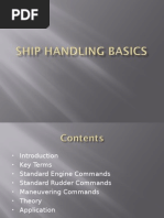 Manoeuvring Booklet | PDF | Rudder | Ships
