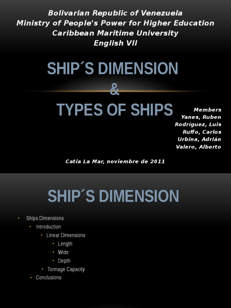 Ship Dimensions and Types Overview | PDF | Ships | Fishing Trawler