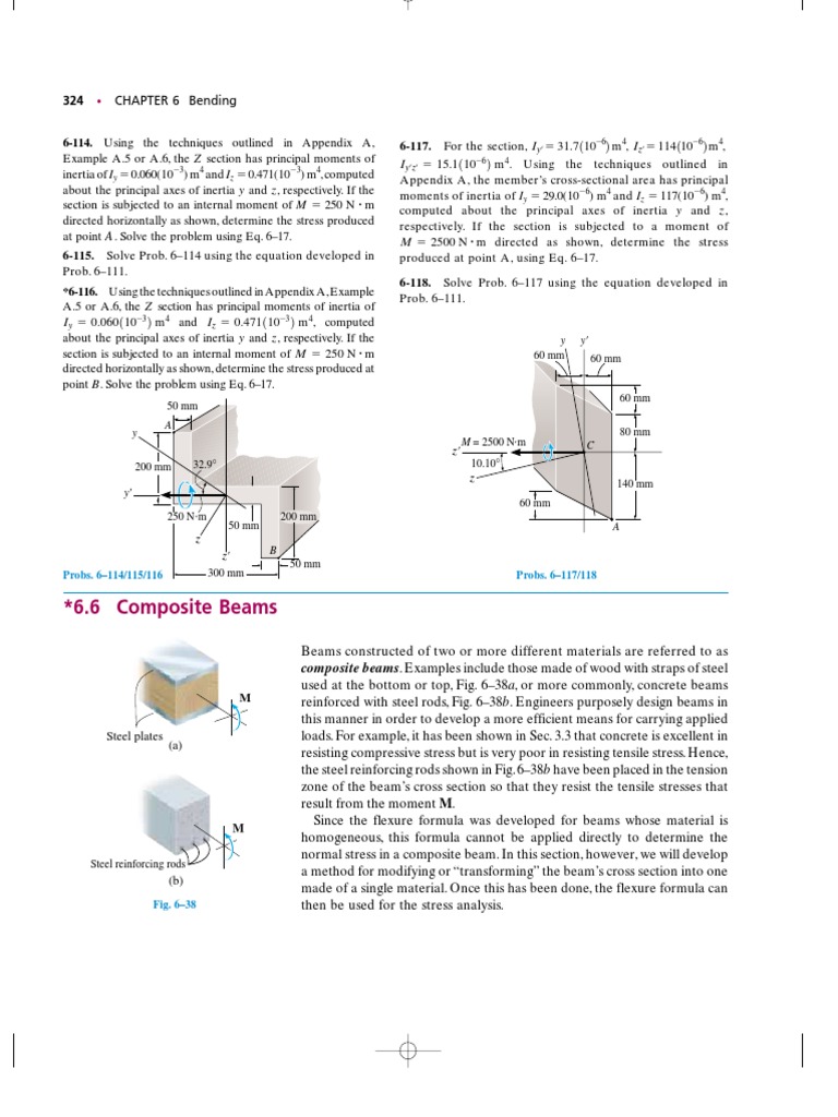 Composite Beams | PDF | Bending | Beam (Structure)