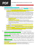 RA 8504 - Philippine AIDS Prevention and Control Act of 1998 | PDF ...