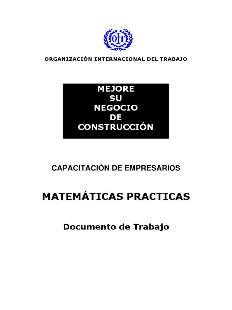 Matemáticas Practicas para La Construcción | PDF | Crecimiento personal ...