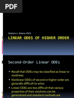 Solving ODEs in MATLAB PDF | PDF | Ordinary Differential Equation | Equations