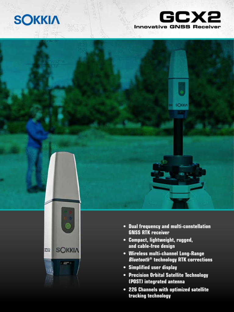 SOKKIA GCX2 | Bluetooth | Global Positioning System