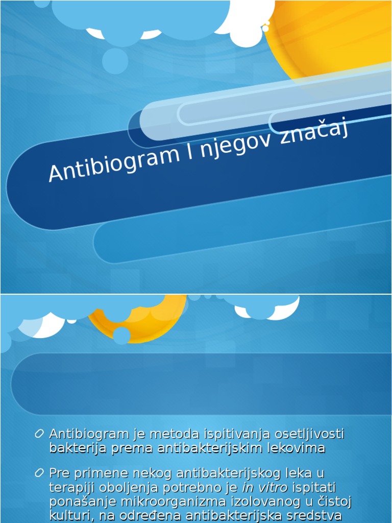 Data Antibiogram | PDF