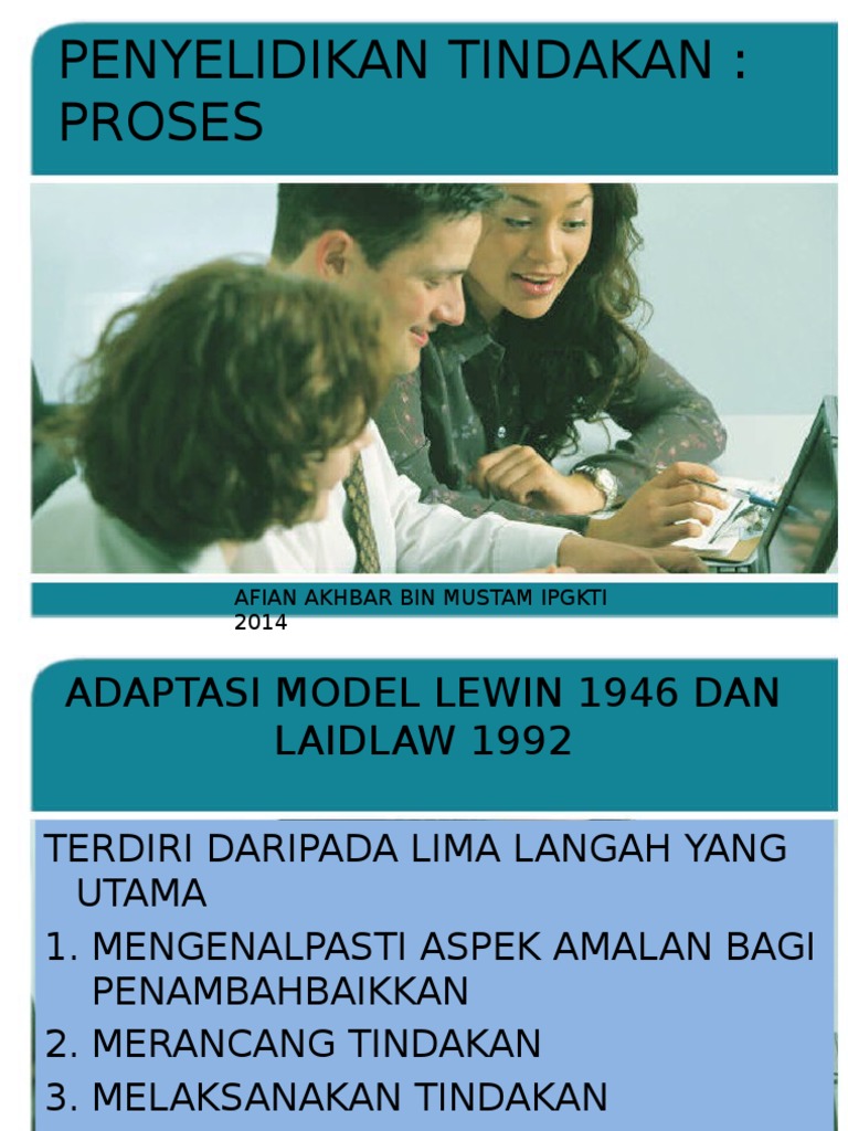 Proses Kajian Tindakan - Model Kurt Lewin&Laidlaw | PDF