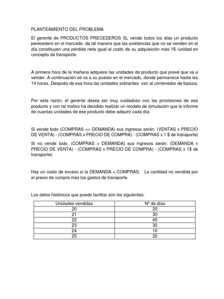 Modelo Monte Carlos | PDF | Distribución de probabilidad | Precios