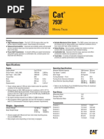Mining Truck 793F - Specalog | PDF | Manual Transmission | Transmission ...