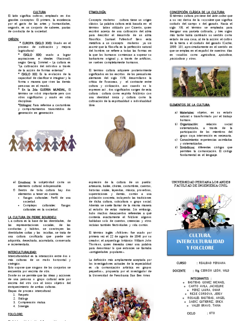 Triptico Plantilla PDF | PDF | Folklore | Science