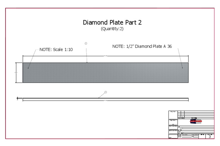 Diamond Plate A36 Specifications | PDF