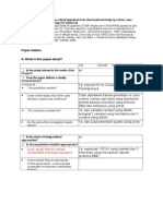 CASP Checklist for Systematic Reviews | PDF | Systematic Review | Meta Analysis