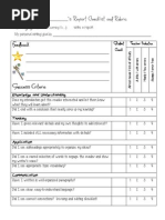 Spanish 1 - Sample Dialogues & Practice With Writing Rubric | PDF ...