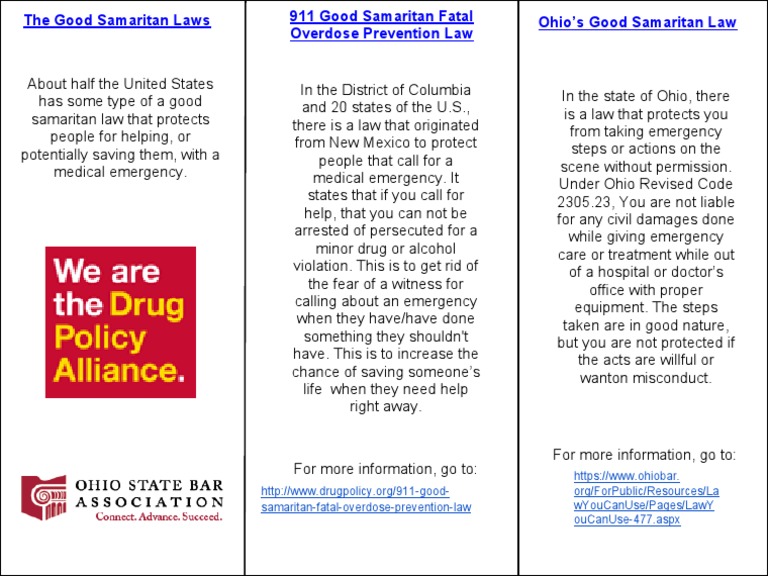 Understanding Good Samaritan Laws | PDF