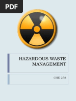 Waste MGT Training Module | PDF | Hazardous Waste | Waste Management