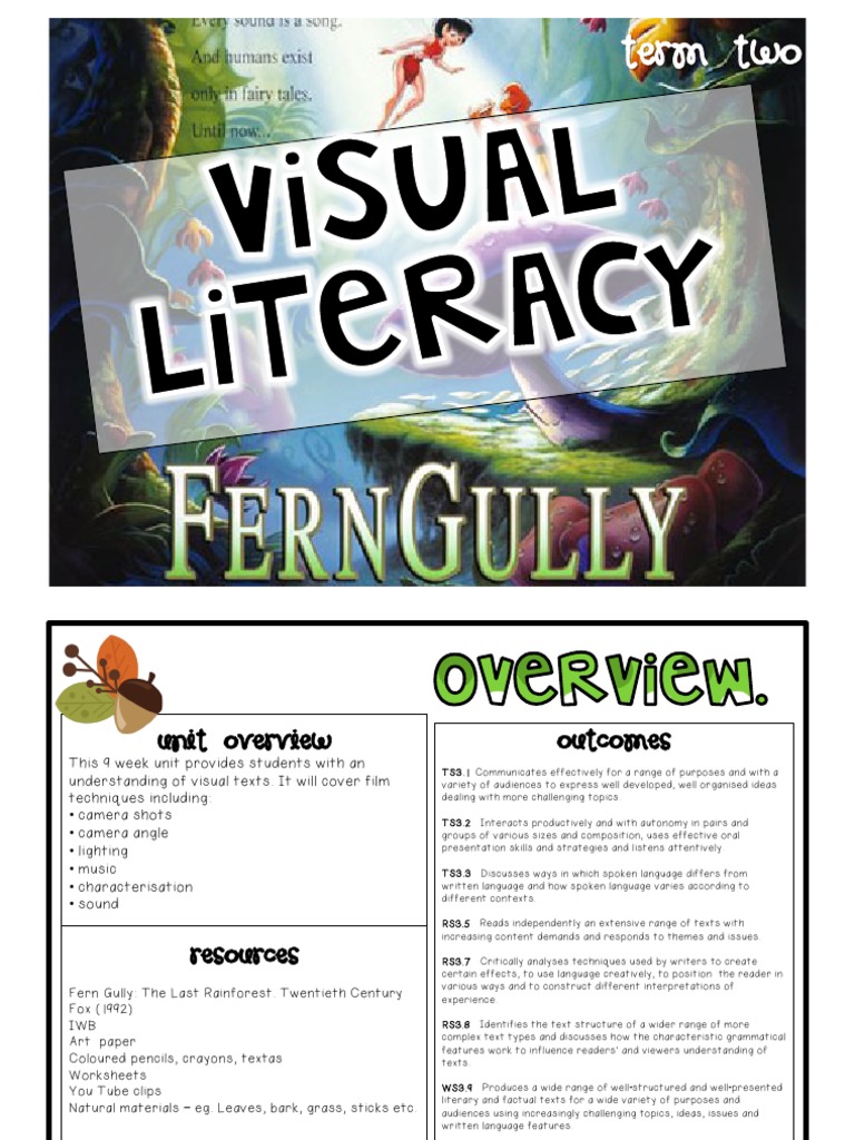 Fern Gully Visual Literacy | PDF | Narration | Camera