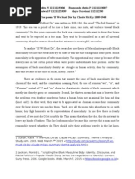 Analysis of McKay's "If We Must Die" | PDF
