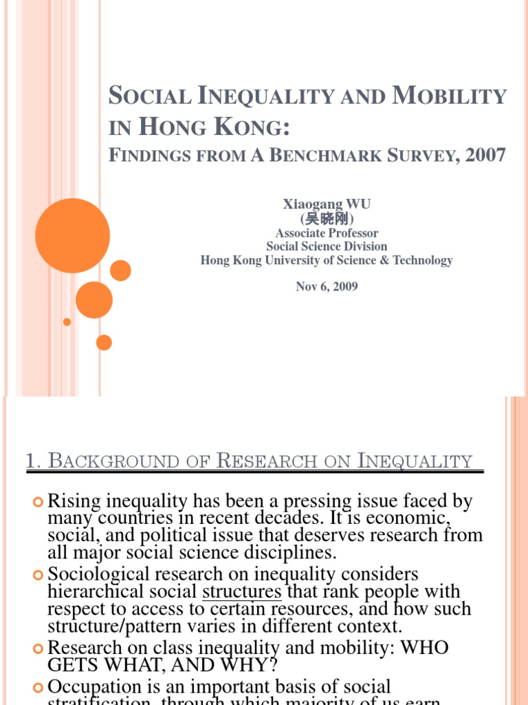 Social Inequality | PDF | Social Mobility | Social Inequality