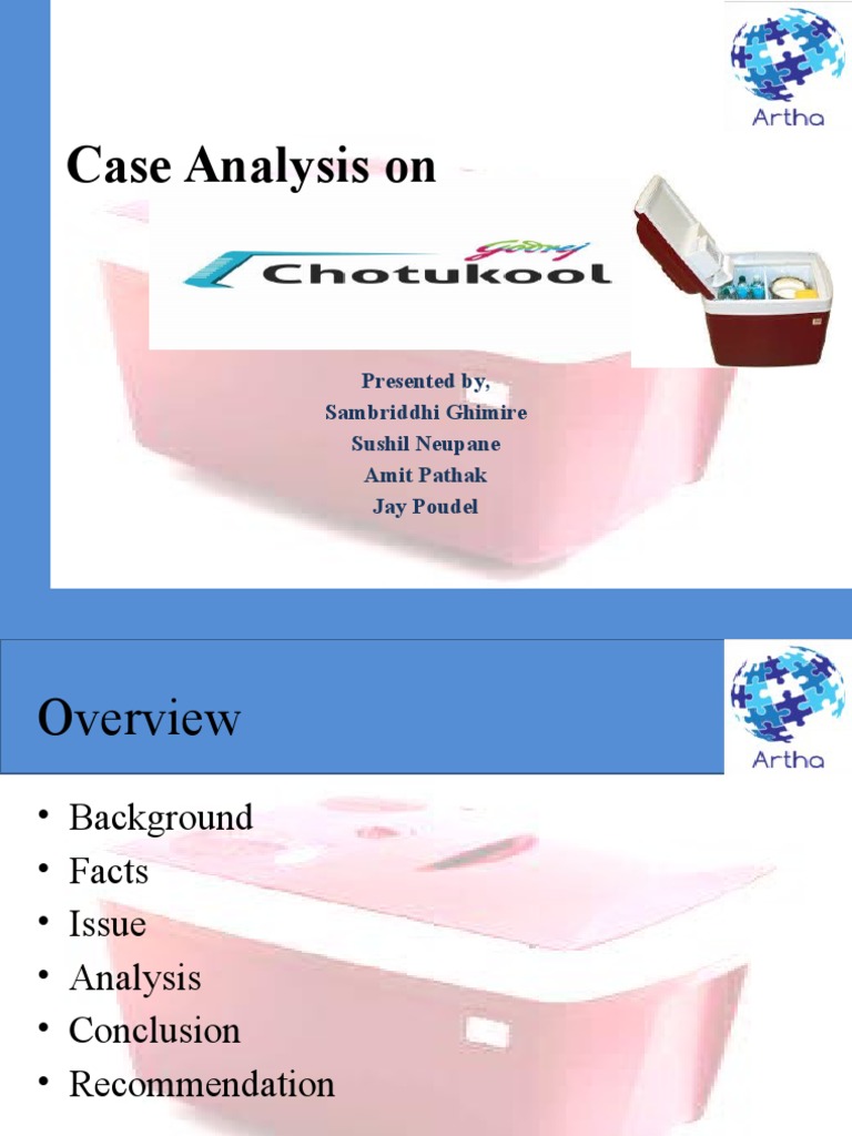 Case Analysis on Godrej's ChotuKool Mini Fridge | PDF | Refrigerator ...