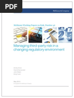 How To Quantify and Manage Inherent Risk For Third Parties | PDF | Risk ...