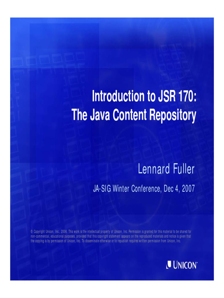 Java Specification Request 170 | PDF | Application Programming ...
