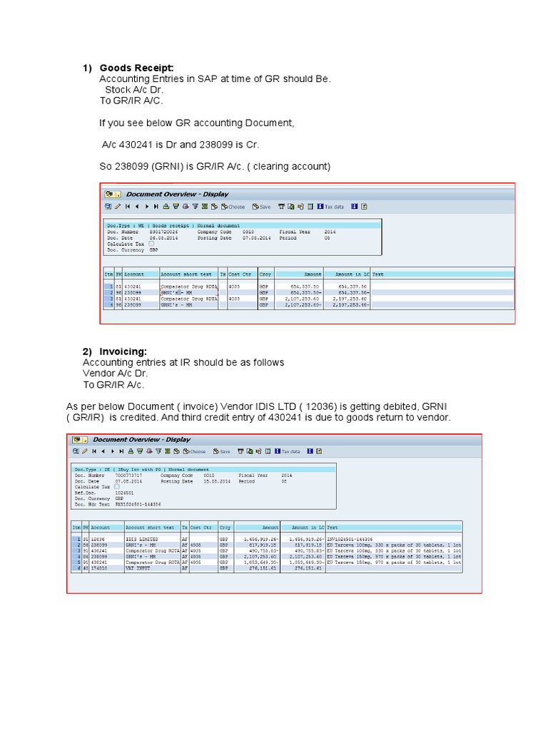Goods Receipt | PDF