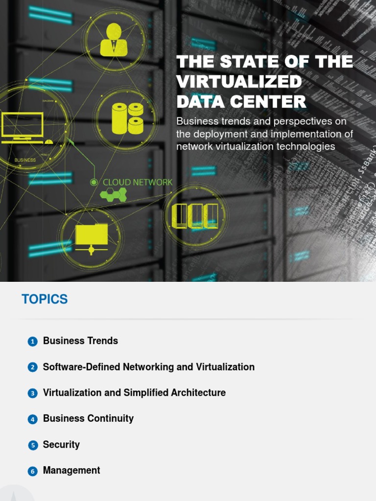 The State of The Virtualized Data Center | PDF | Virtualization | Data ...
