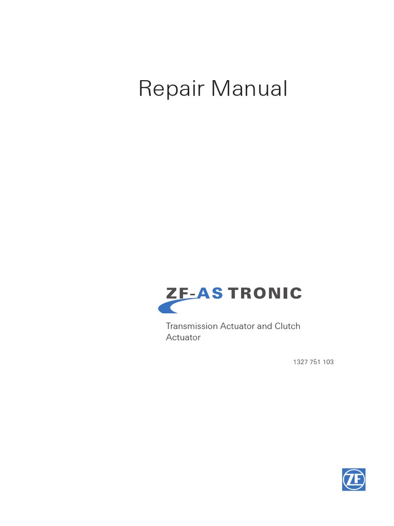 ZF Actuator | PDF | Screw | Transmission (Mechanics)