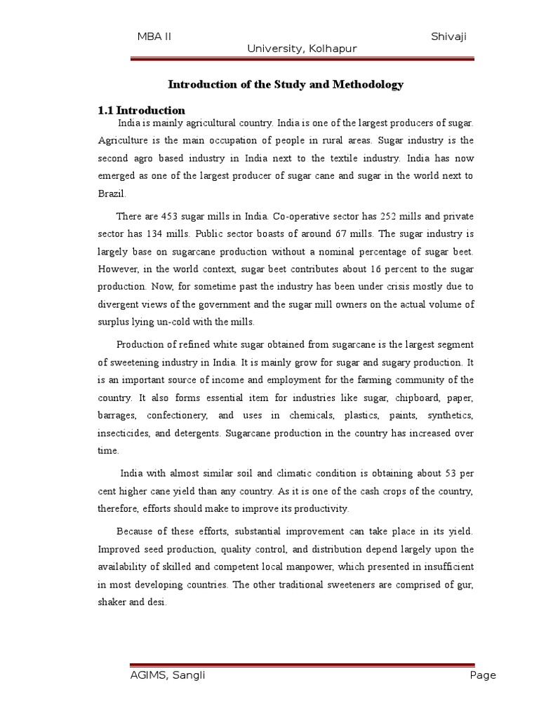 Softcopy Project | PDF | Sugarcane | Operations Management