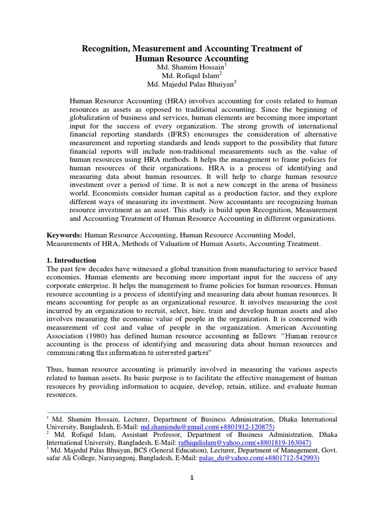 Hra Pdf International Financial Reporting Standards Valuation