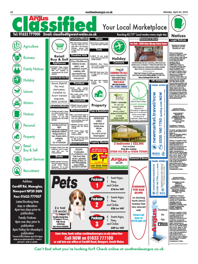 Classified: Your Local Marketplace | PDF | Wheeled Vehicles | Automobiles