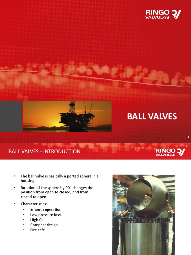 Ringo Ball Valves | PDF | Valve | Chemical Engineering