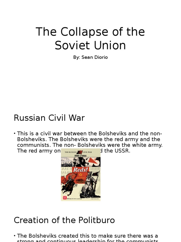 Key Events in the Soviet Union's Collapse | PDF | Soviet Union | World ...