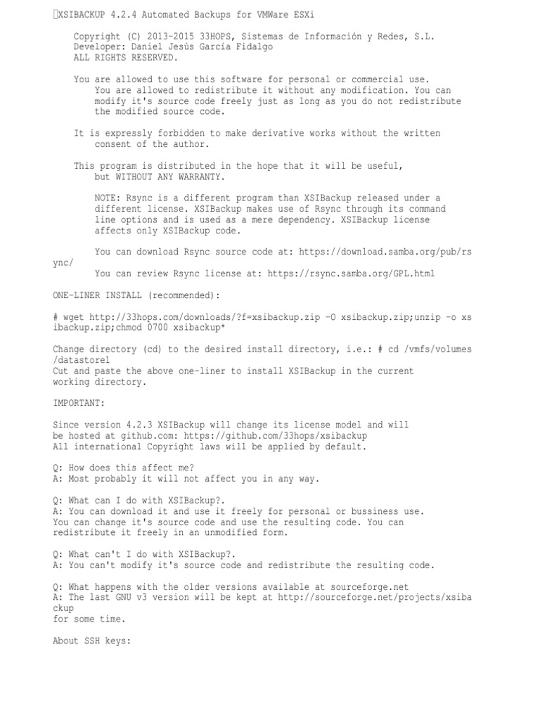VMWare Backup | PDF | Email | Virtual Machine