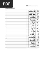 Arabic Root System | PDF | Languages Of Israel | Lexicology