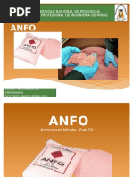 ANFO: Explosivo en Minería y Construcción | PDF | Material explosivo ...