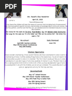 Parent Meeting Agenda Template | PDF