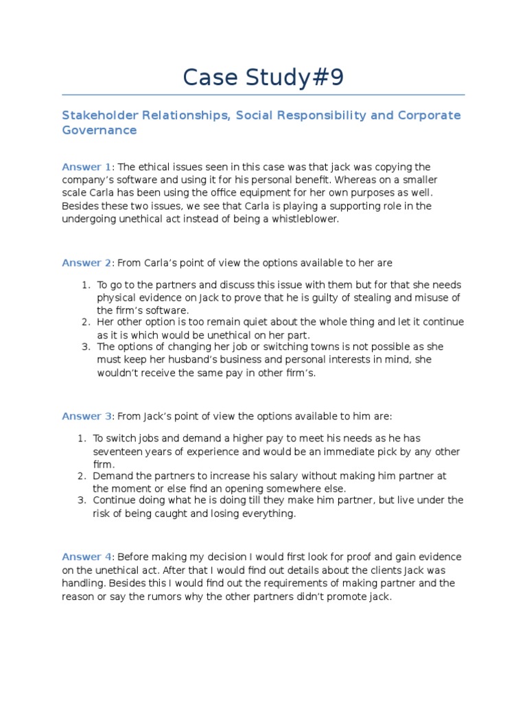 Case Study 9 docx Business Science