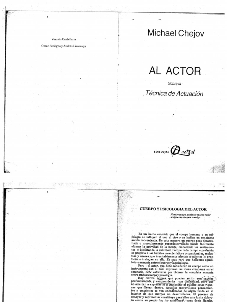 Michael Chejov Al Actor | PDF