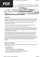 IPC-SM-840D Solder Mask Specification | PDF | Soldering | Solder