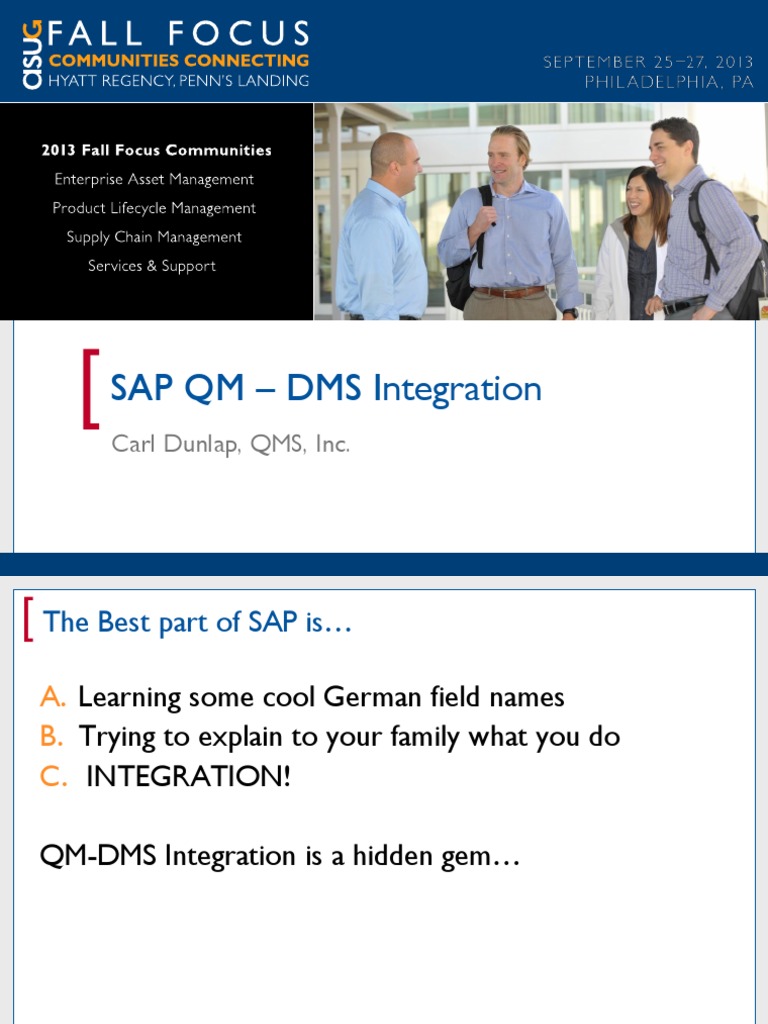 SAP QM DMS Integration | PDF | Areas Of Computer Science | Computing