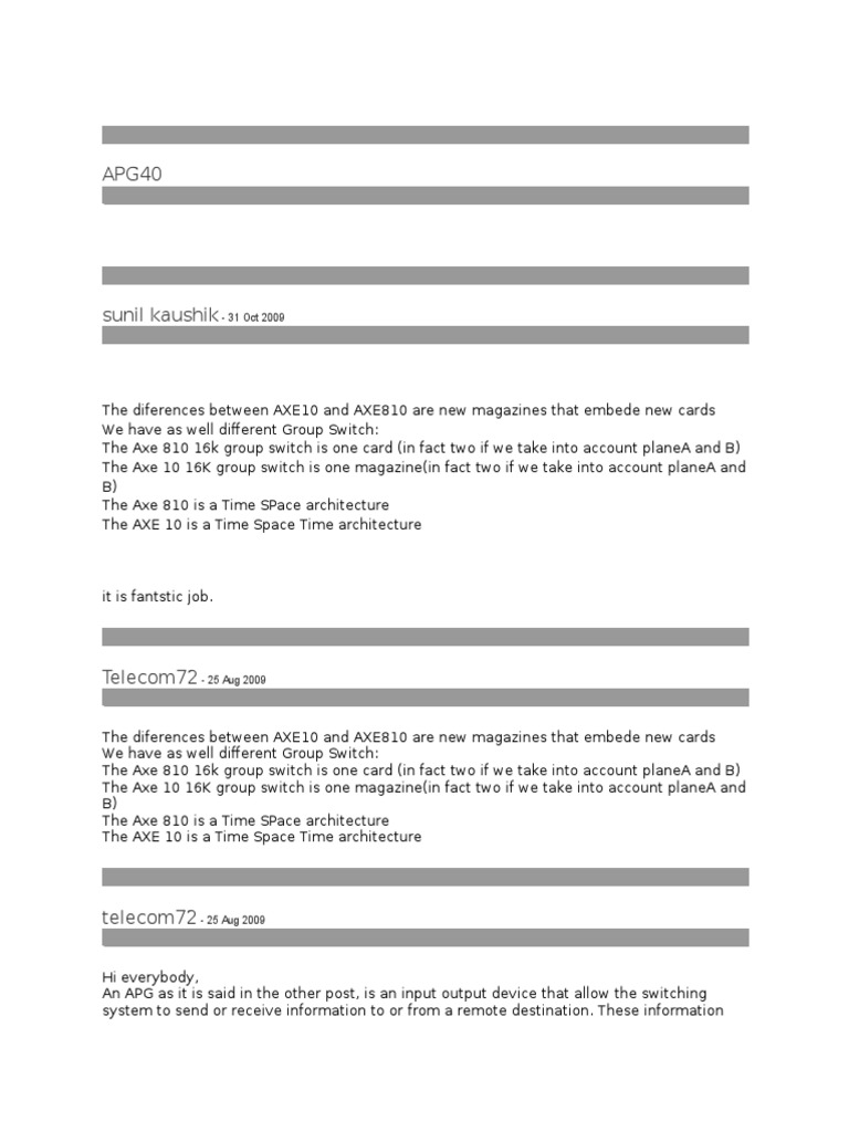 APG40 | PDF | Computer Networking | Telecommunications Infrastructure