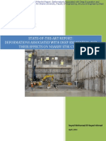 Deep Excavation Strutting Design Guide | PDF | Beam (Structure) | Deep ...