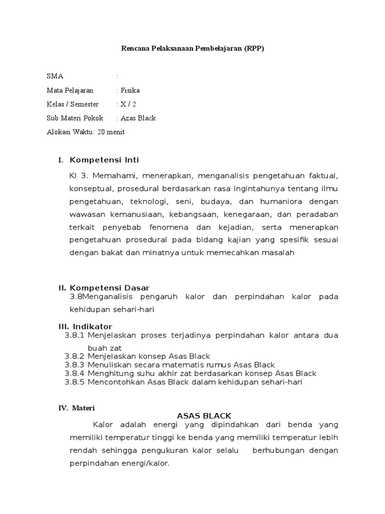 RPP Azas Black | PDF