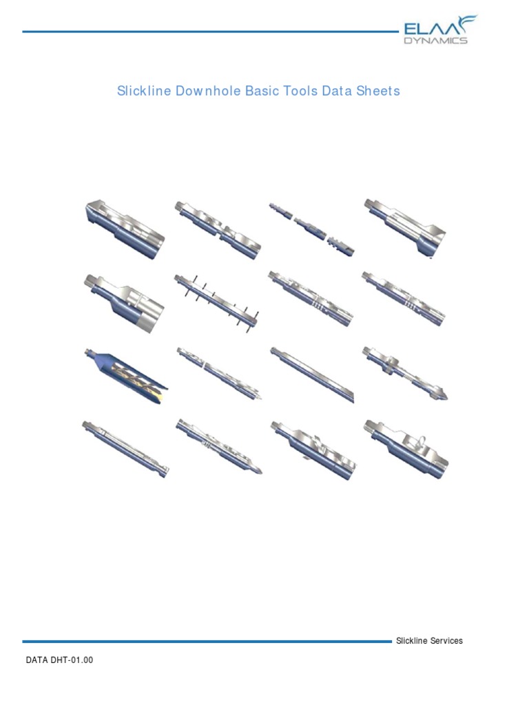 Dowhole Tools - Slickline | PDF | Mechanical Engineering | Nature
