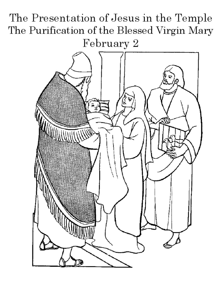 2.2 Presentation of Jesus at The Temple - Candlemas | PDF