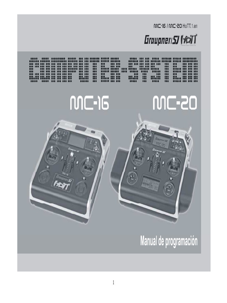 MC 16 20hott Esp | PDF | Batería (electricidad) | Batería recargable