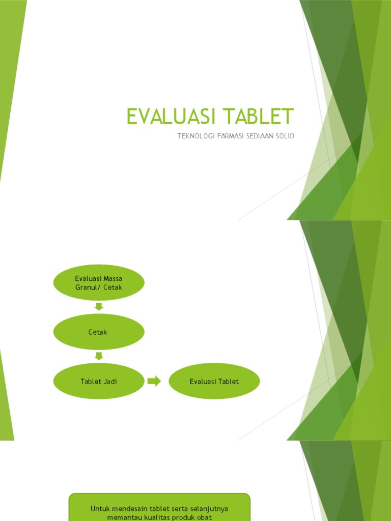 Evaluasi Tablet | PDF