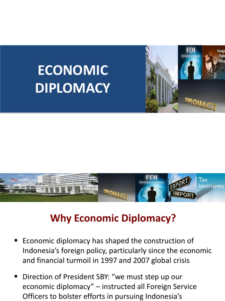 Economic Diplomacy | PDF | Trade | Exports