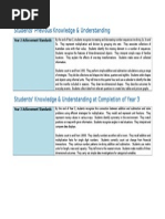 Mathematics Sequence of Achievement | PDF | Area | Numbers