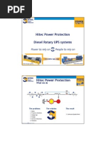 Diesel Rotary UPS Systems Overview | PDF | Electric Power | Electricity